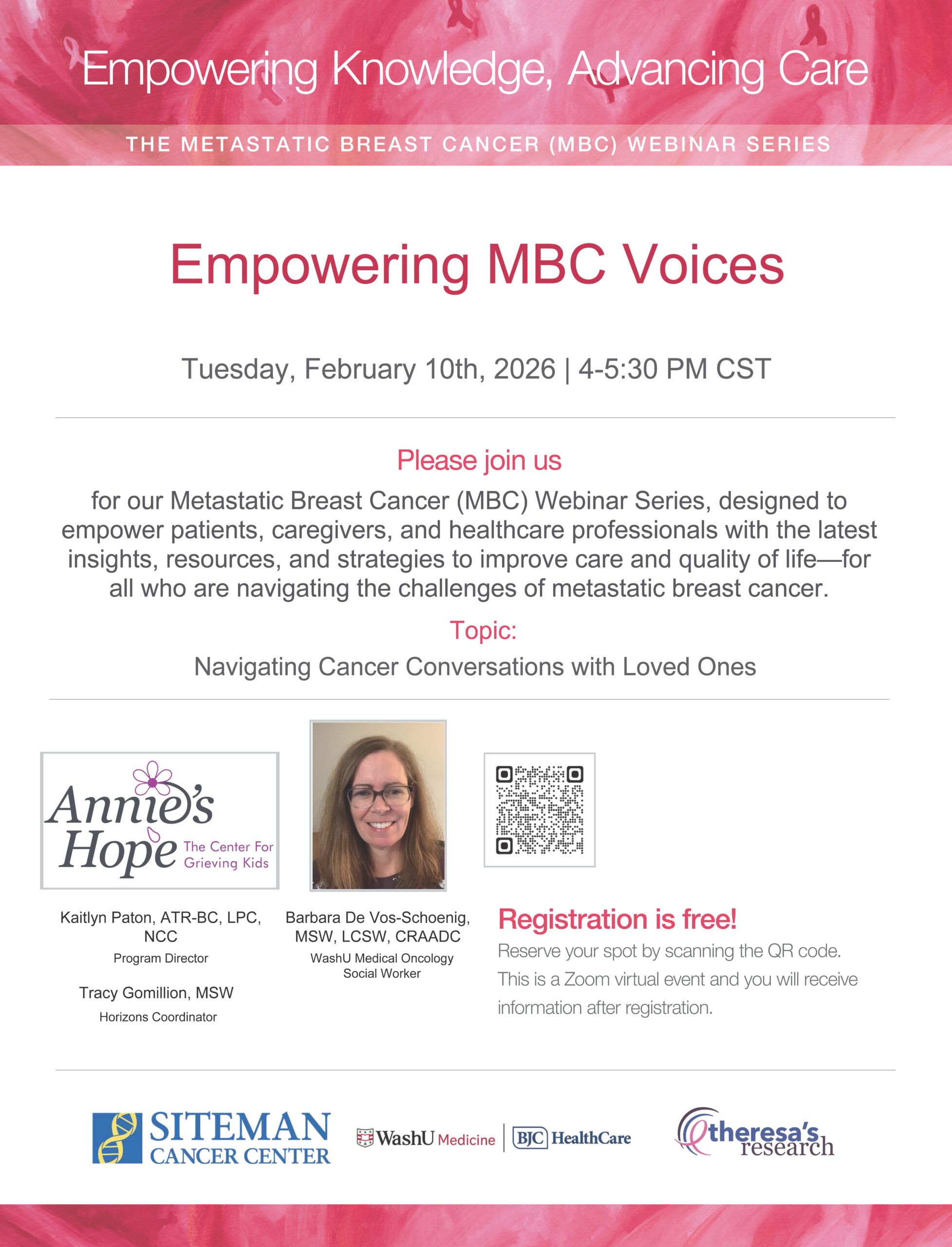 Empowering MBC | Siteman Cancer Center